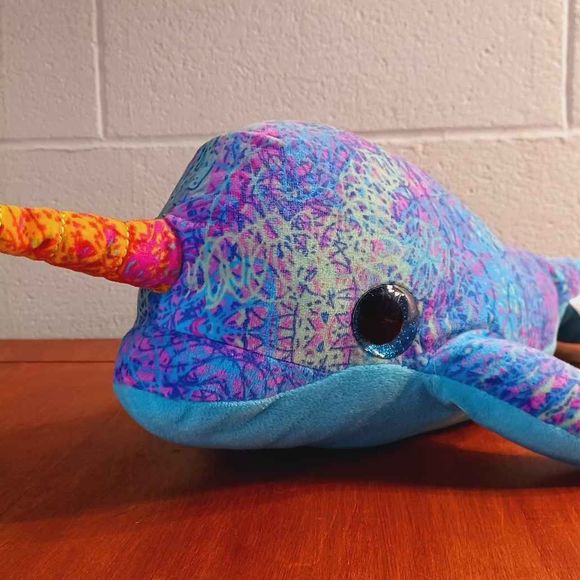 Toys | Fiesta Scribbleez 2 Narwhal Stuffed Animal Plush | Poshmark